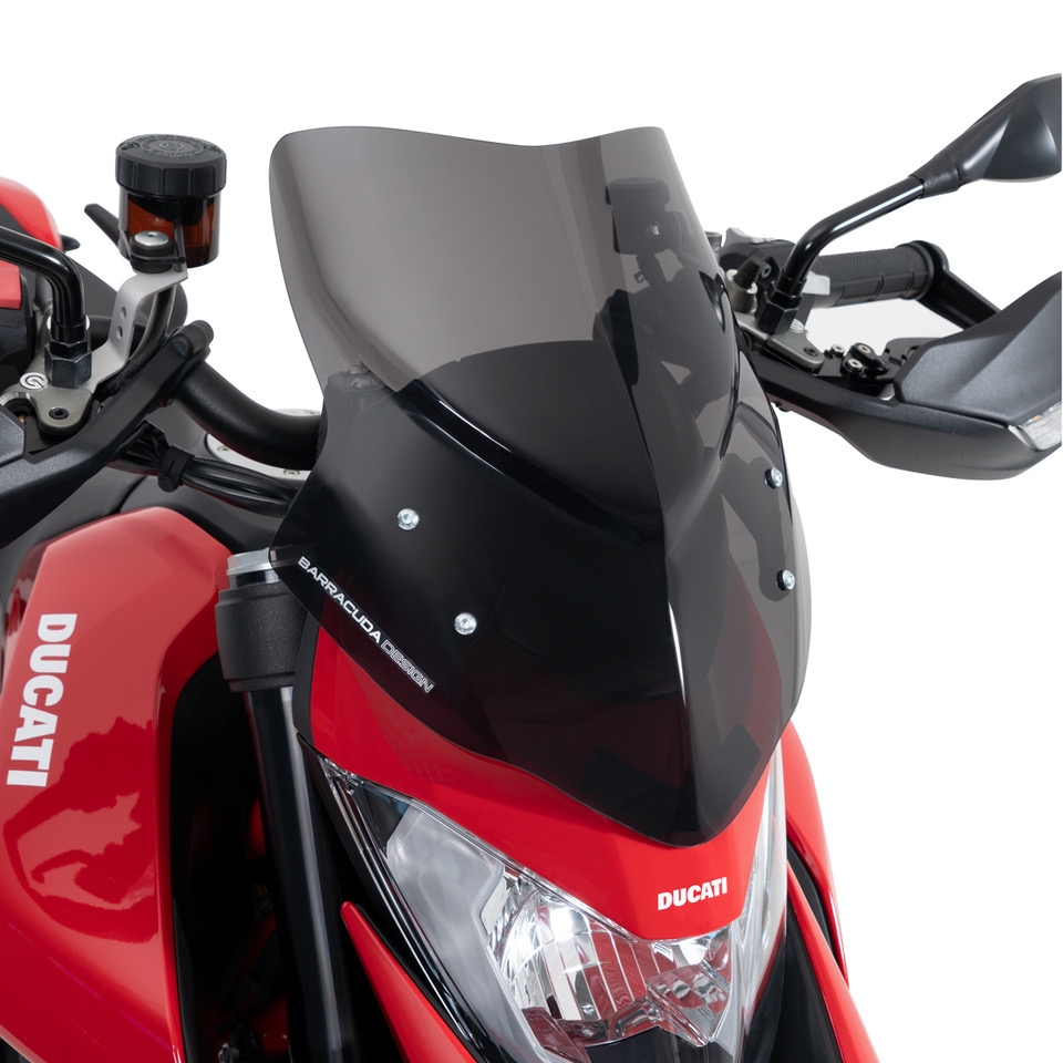 Barracuda windshield compatible with Ducati Hypermotard 950 2020-2024 ...