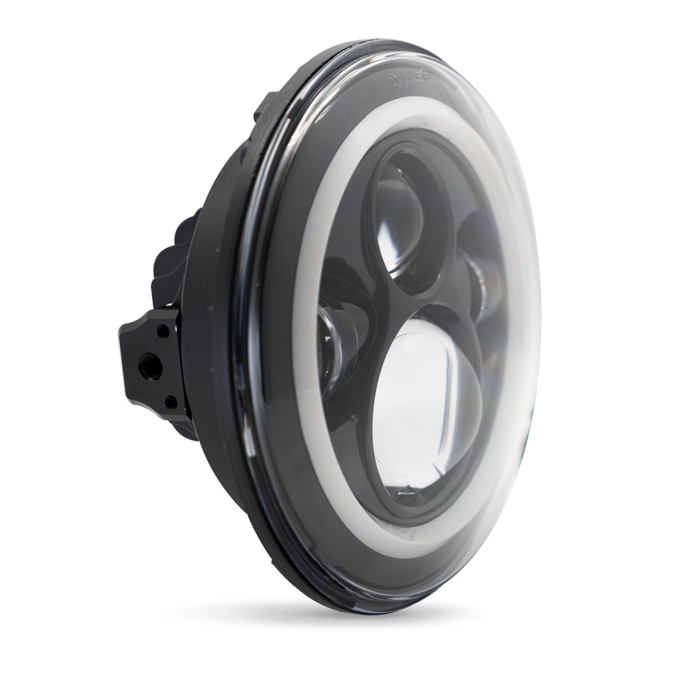 Barracuda Dragon LED headlight - Lighting | Moto Discovery