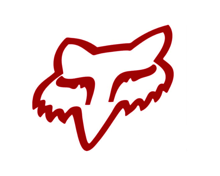 Fox head sticker | Moto Discovery
