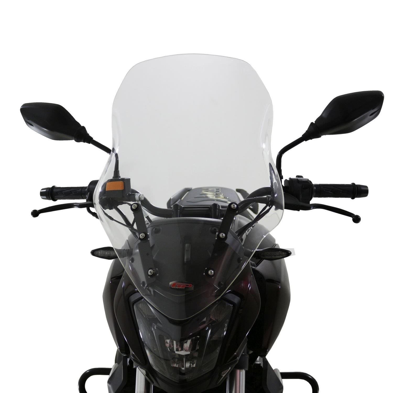 GPK vindruta kompatibel med Bajaj Dominar 250 / 400 2017-2024 59cm ...