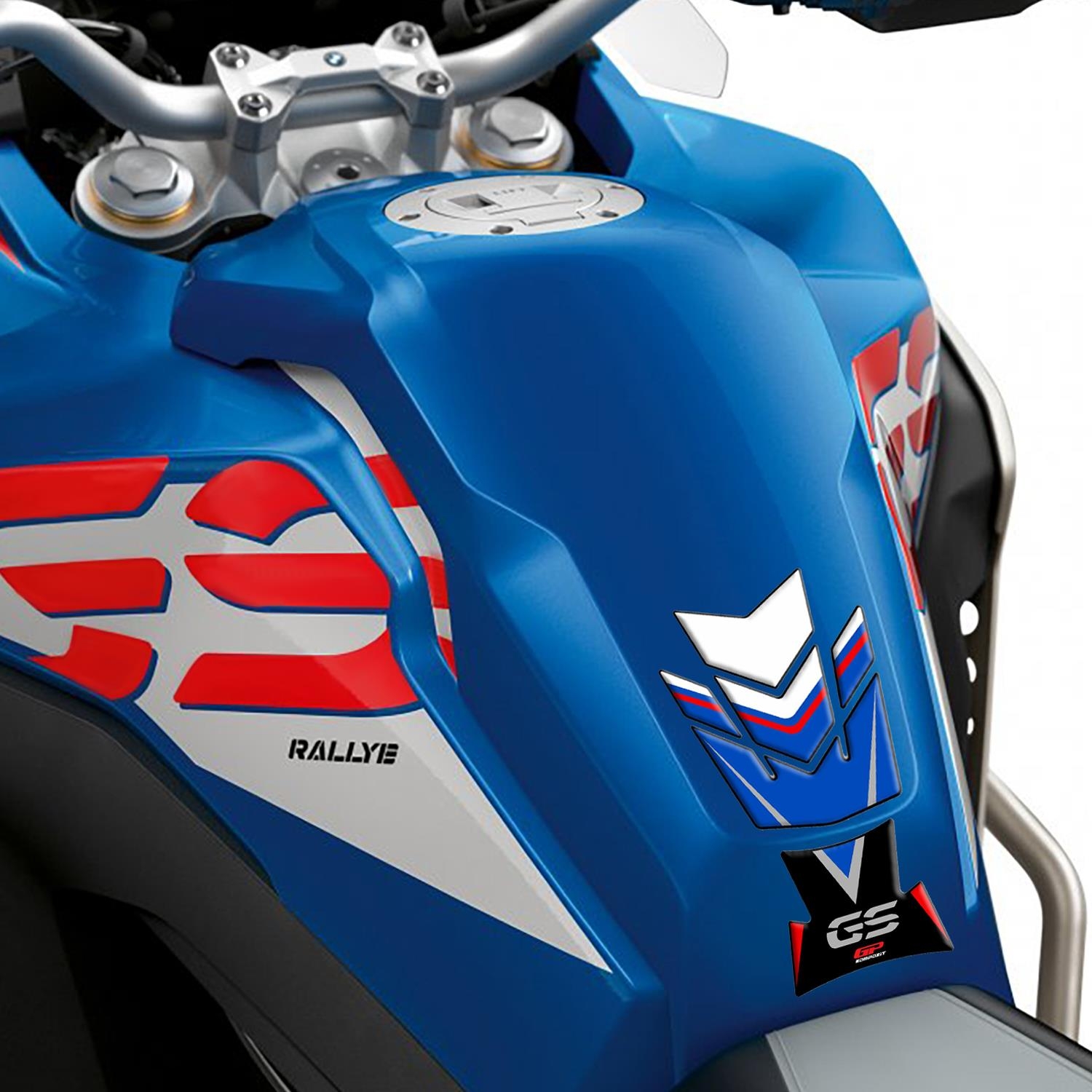 Paraserbatoio GPK 3D compatibile con BMW F750GS / F850GS 2018-2024 blu ...
