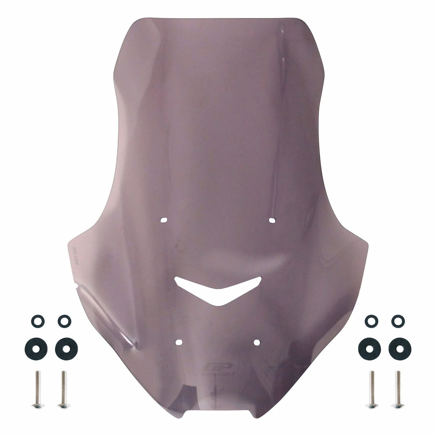 GPK windscreen compatible with Honda ADV 350 2022-2025 62cm (fume ...