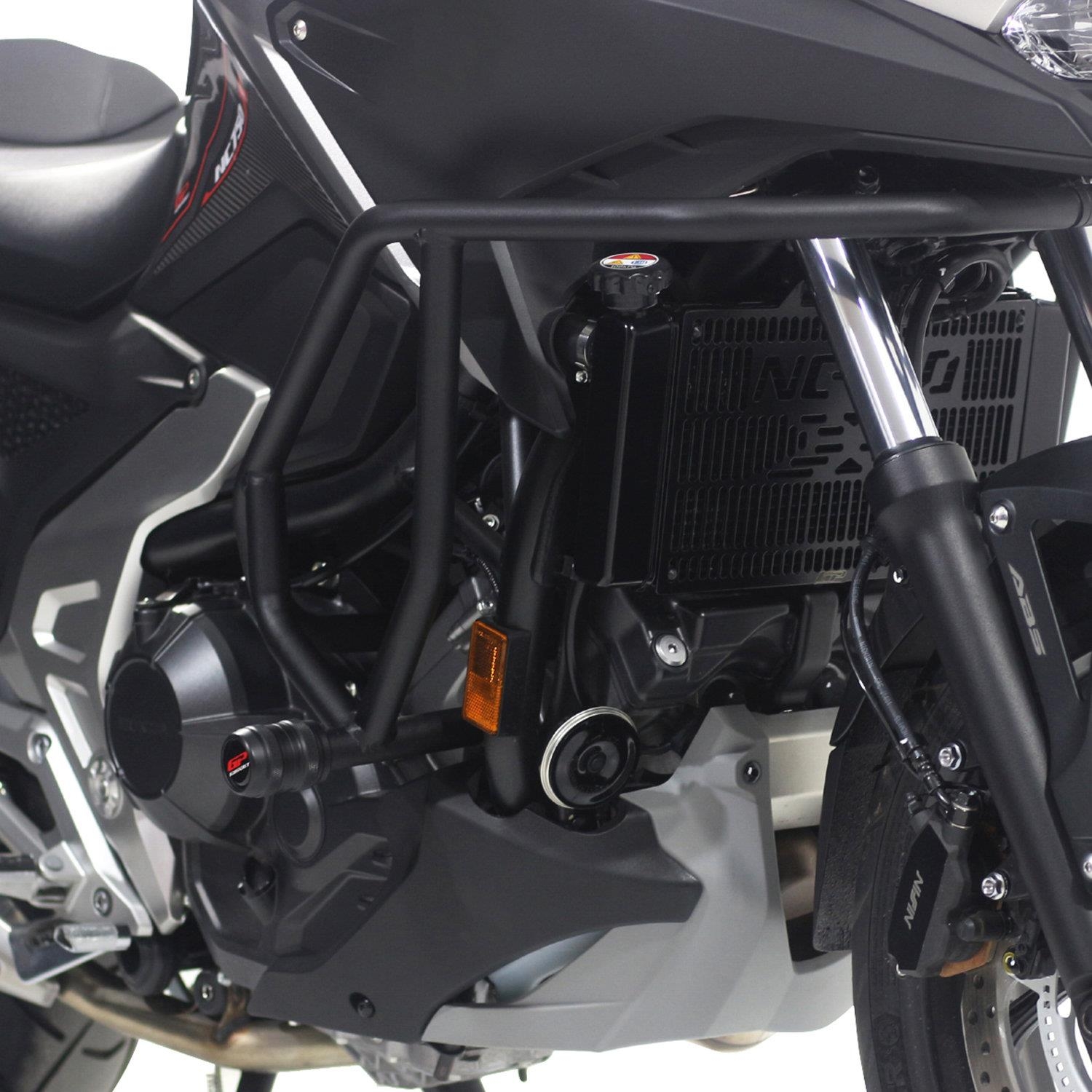 GPK engine guard with crash pads compatible with Honda NC700X / NC750X ...