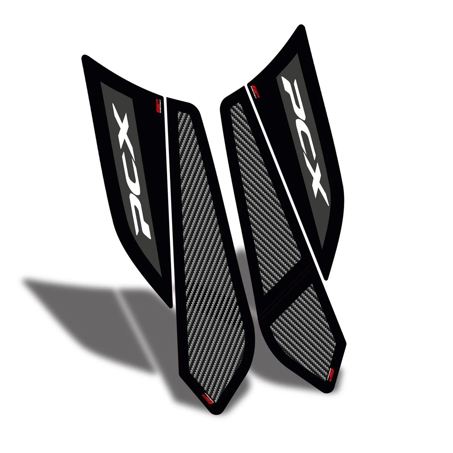 GPK foot board 3D stickers compatible with Honda PCX 125 / 150 2018 ...