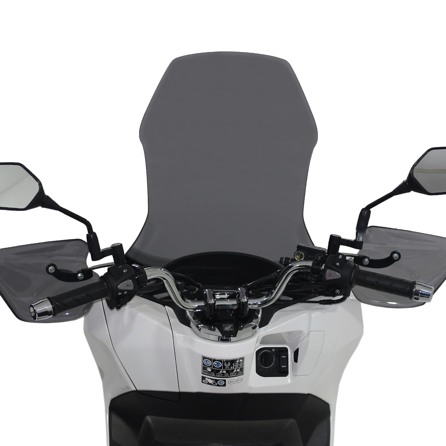 GPK ζελατίνα Touring για Honda PCX 125 2021-2024 79εκ. (φιμέ)