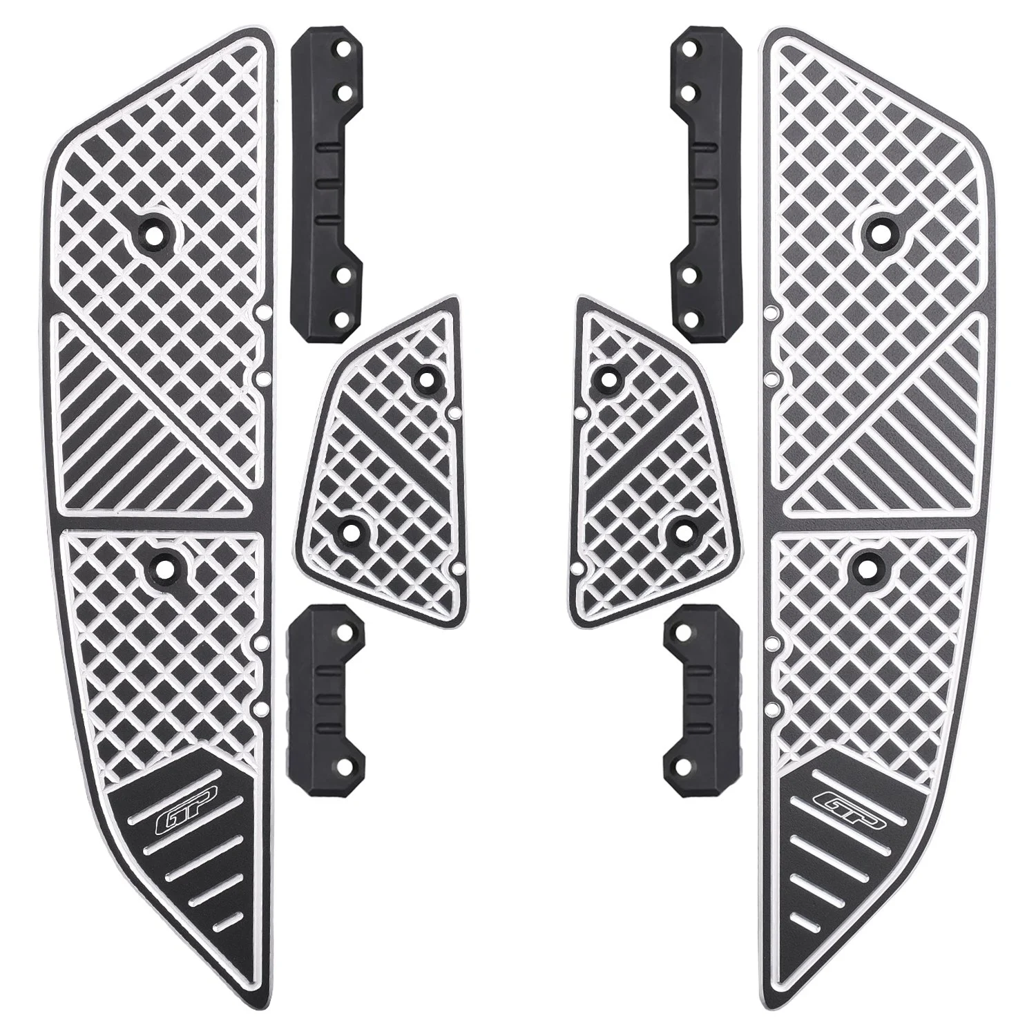 GPK footrest plates kit compatible with Honda PCX 125 2025-2026 | Moto ...