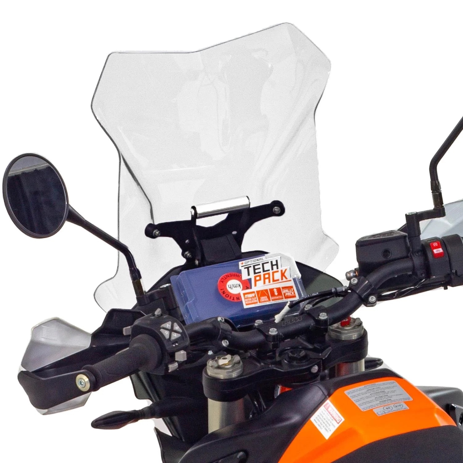 GPK windscreen compatible with KTM 790 / 890 Adventure / R 2021-2023 ...
