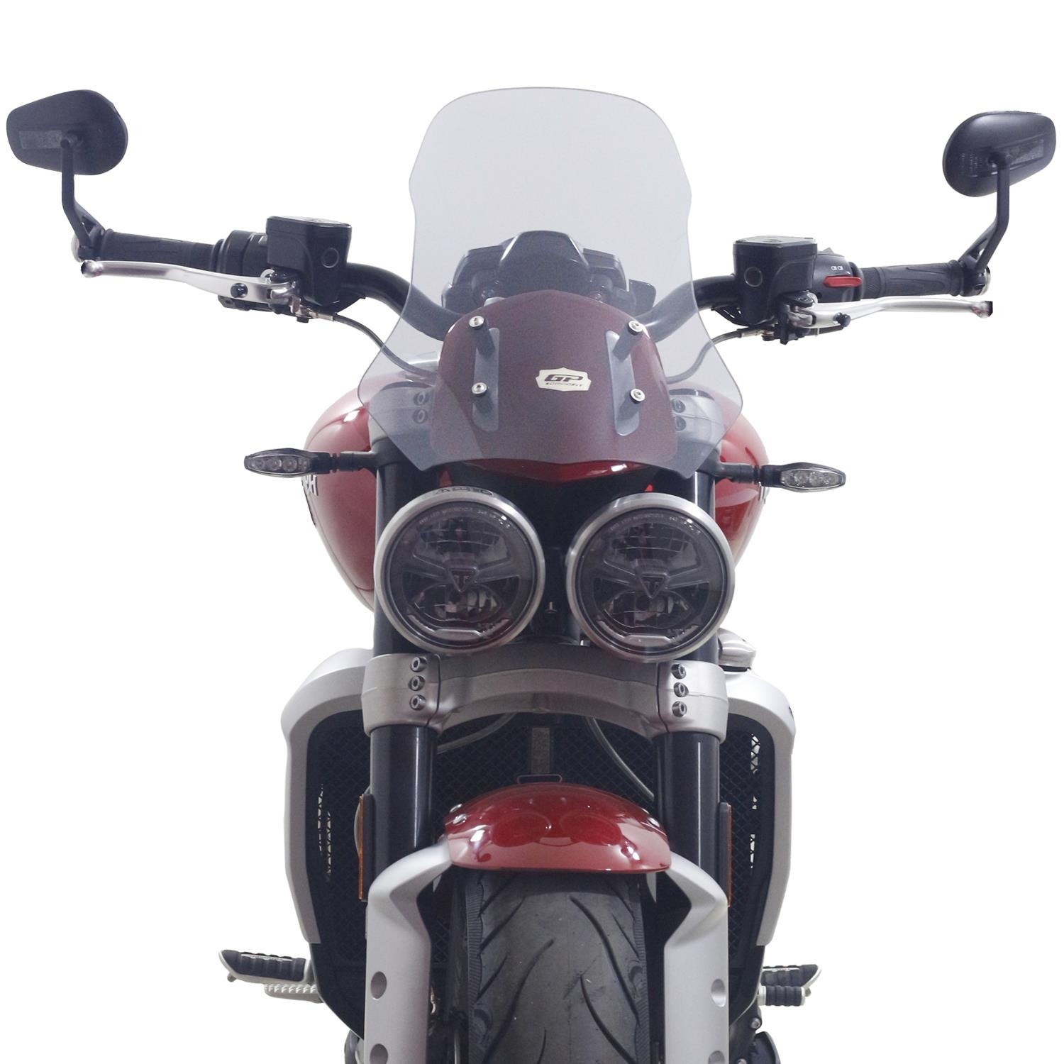 GPK ζελατίνα για Triumph Rocket 3 R / GT 2010-2024 46εκ. (διάφανη)