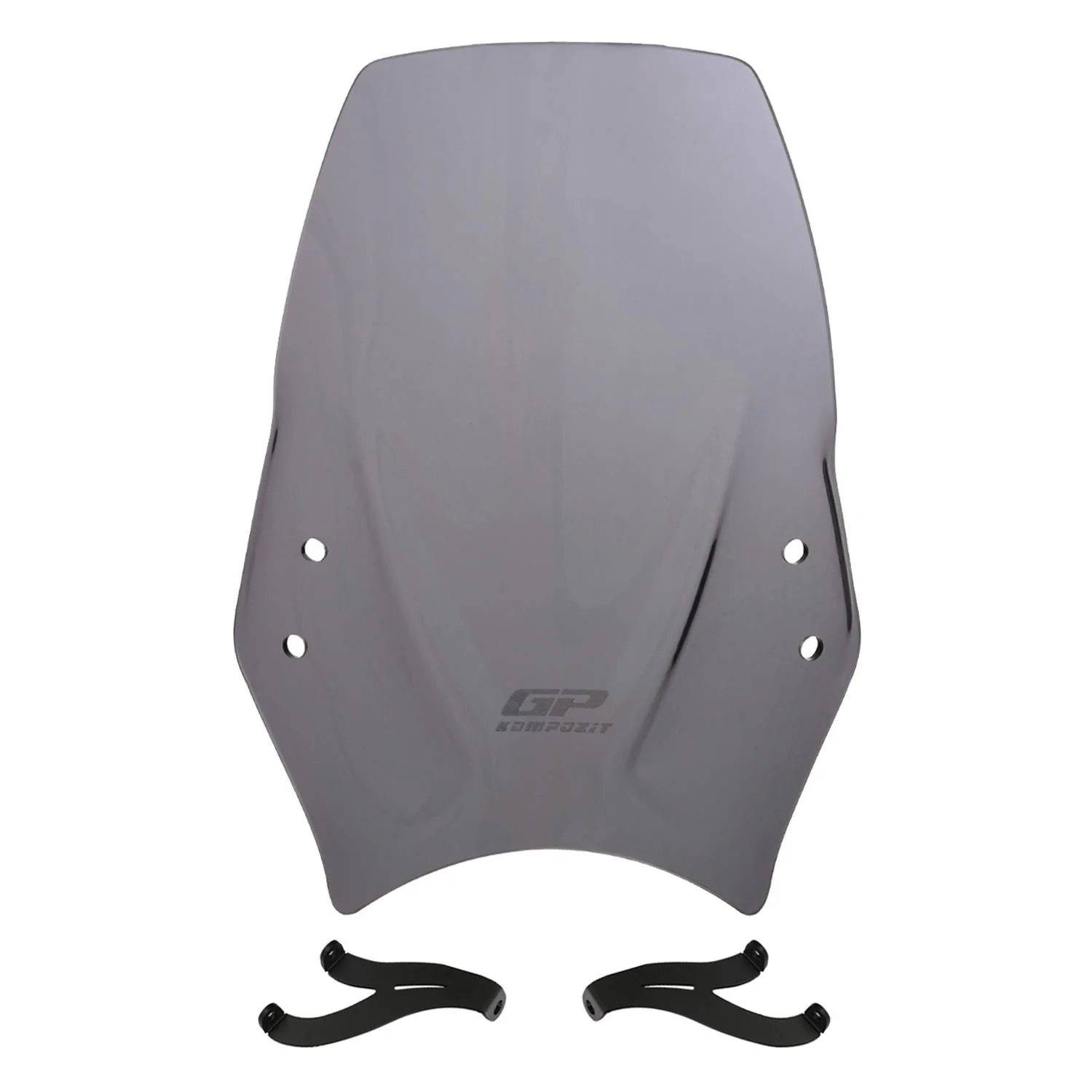 GPK windscreen compatible with Triumph Trident 660 2021-2024 38cm (fume ...