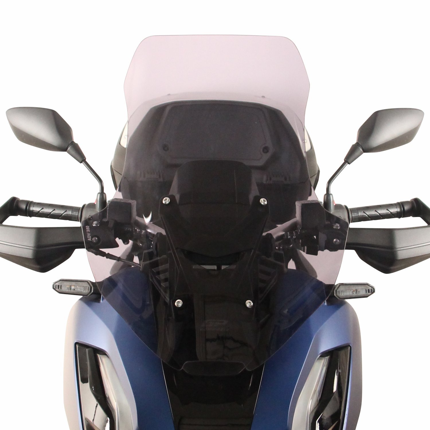 GPK windscreen compatible with Honda ADV 350 2022-2025 62cm (fume ...