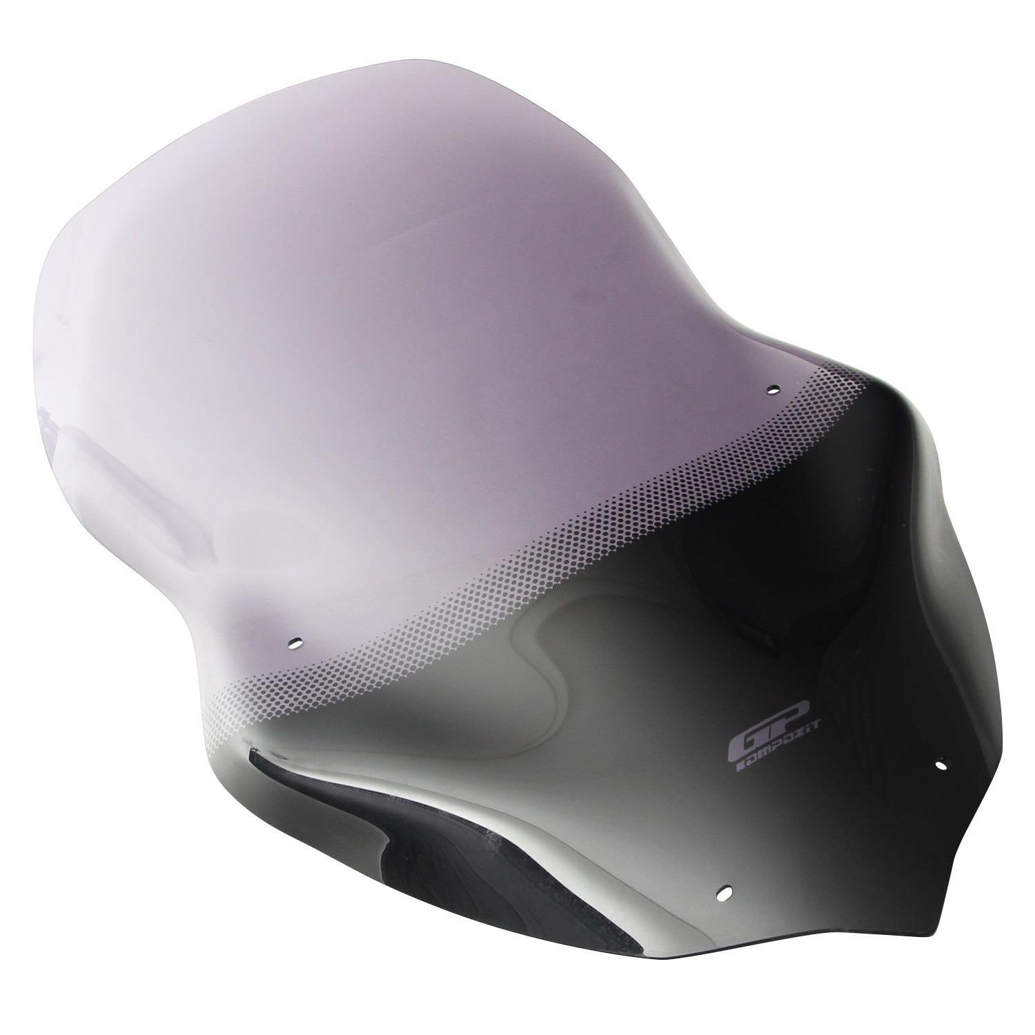 GPK windscreen compatible with SYM Jet 14 200 2017-2024 65cm (fume ...