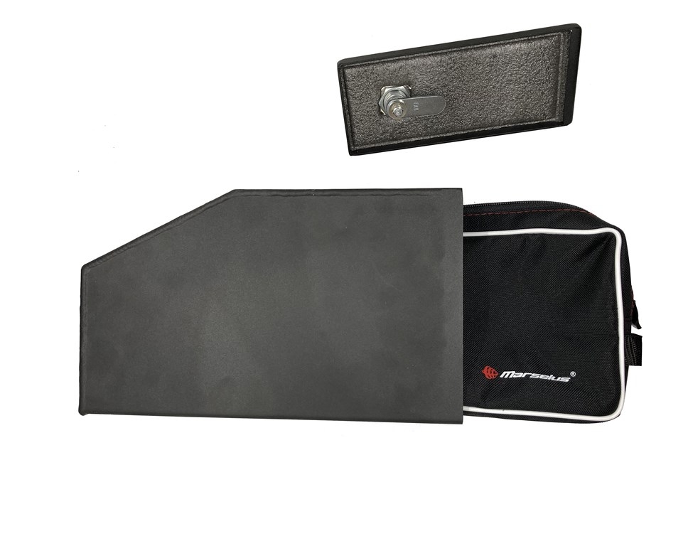 Universal tool box with inner bag (trapezoid) | Moto Discovery