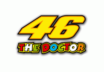 The Doctor 46 sticker | Moto Discovery