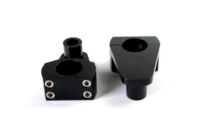 Universal pivoting handlebar risers 50mm - Handlebars, crossbars ...