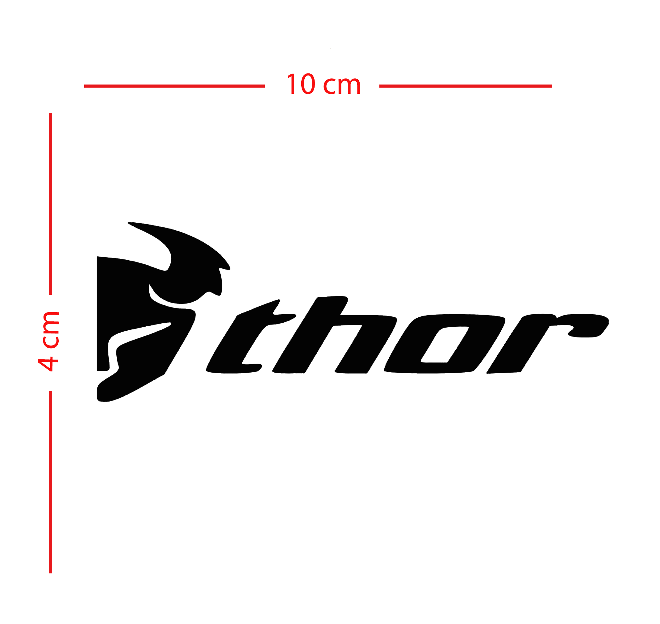 Logotipo De Motocross Thor